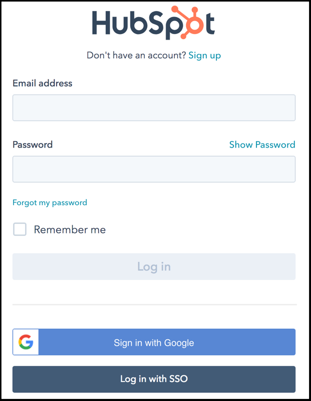 HubSpot Getting Started Content Template